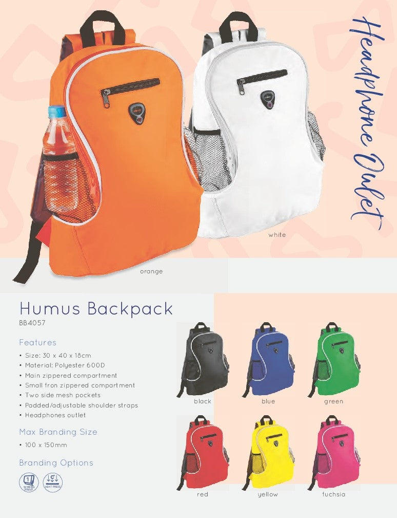 Humus Backpack – Adtitude Sport