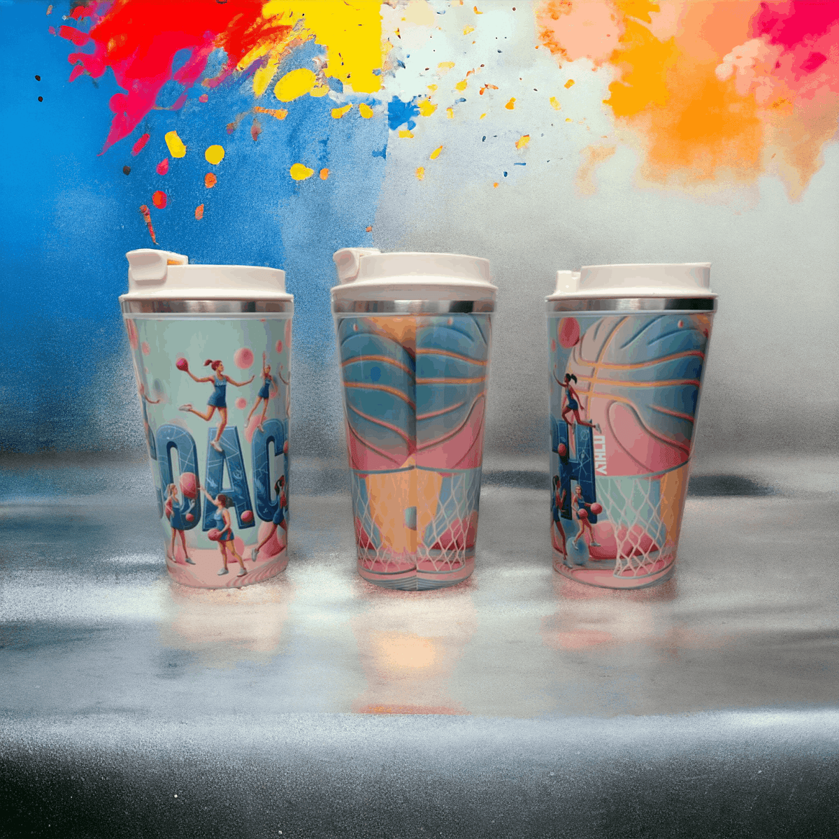 ATHLU Travel Mug 500ml - Netball Coach – Adtitude Sport