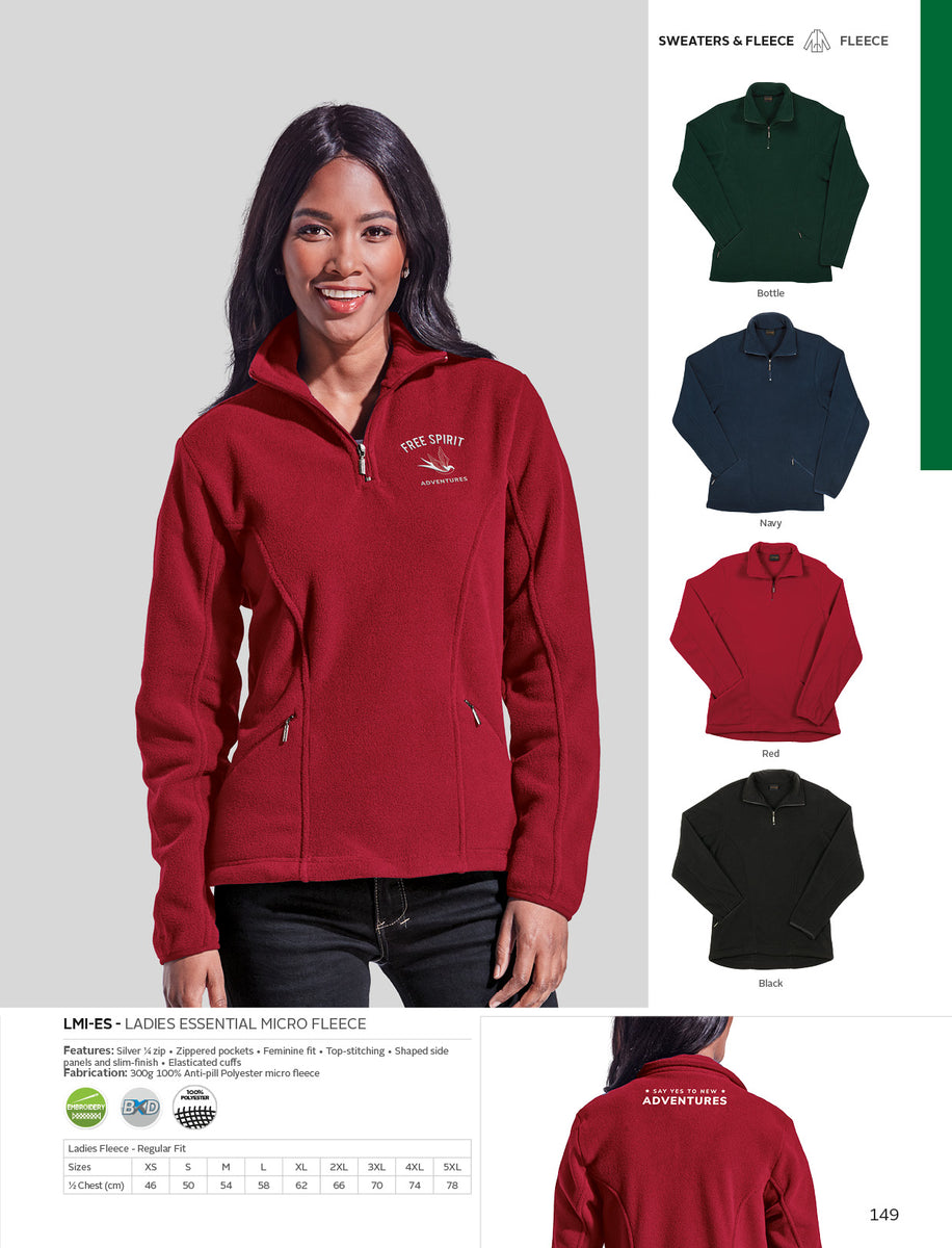 Essential Micro Fleece - Ladies – Adtitude Sport